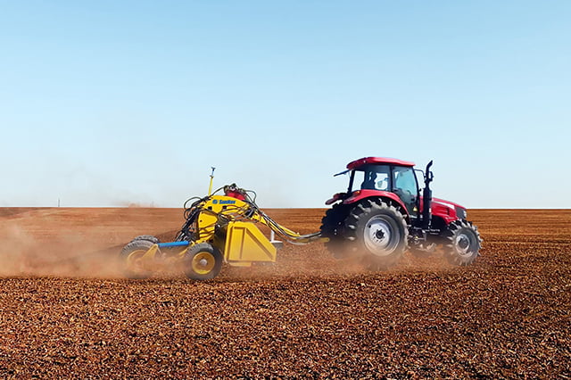 GNSS Land Leveling System AG2000 - SunNav smart farm